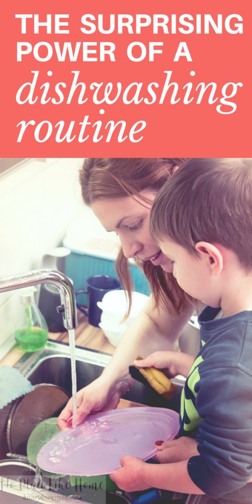 The Surprising Power of a Dishwashing Routine • Hilary Bernstein