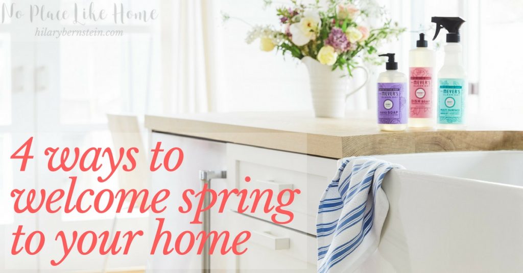 4 Ways to Welcome Spring to Your Home • Hilary Bernstein