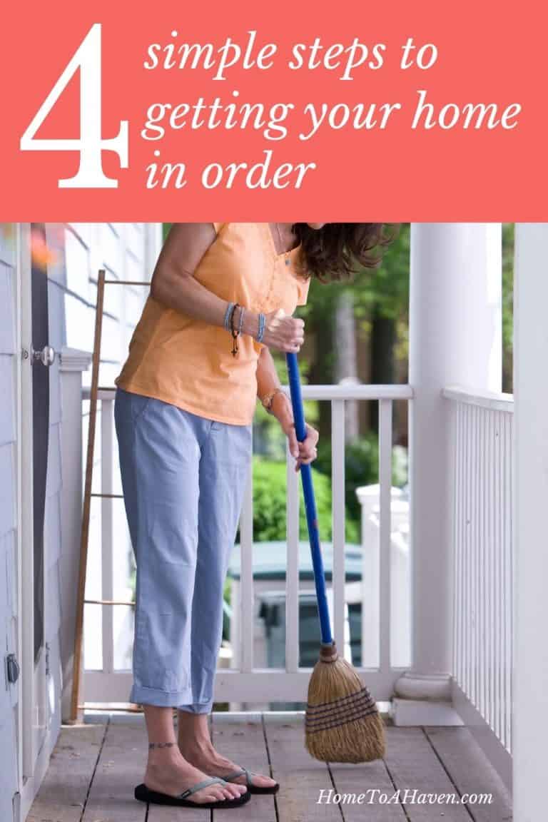 4 Simple Steps to Getting Your Home in Order • Hilary Bernstein