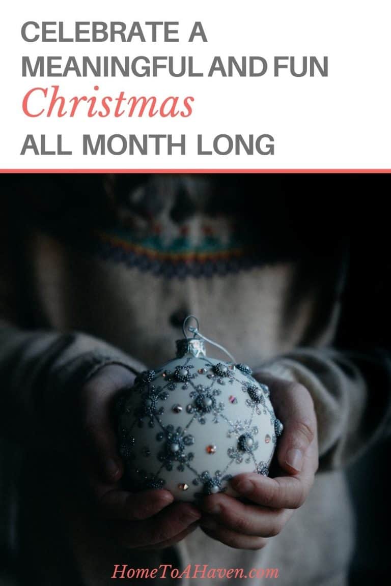 Celebrate a Meaningful and Fun Christmas All Month Long! • Hilary Bernstein